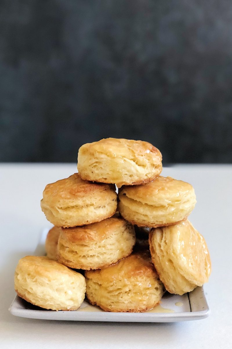 Honey Butter Biscuits (Church's Chicken Biscuits Copycat) - Toast to Home