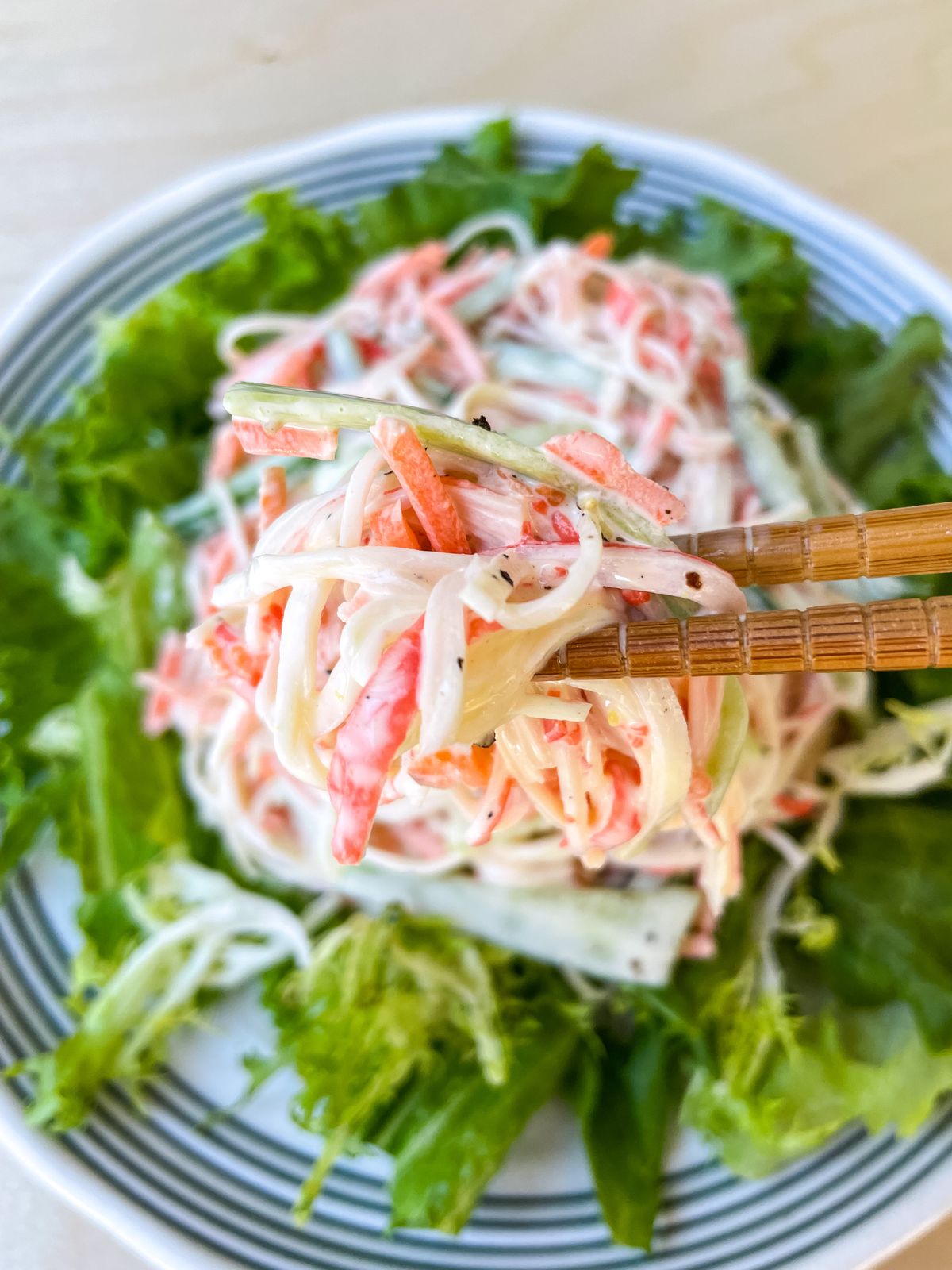 Kani Salad - Toast to Home